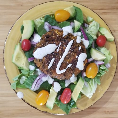 Spicy Lentil Burgers - The Whole Food Nut
