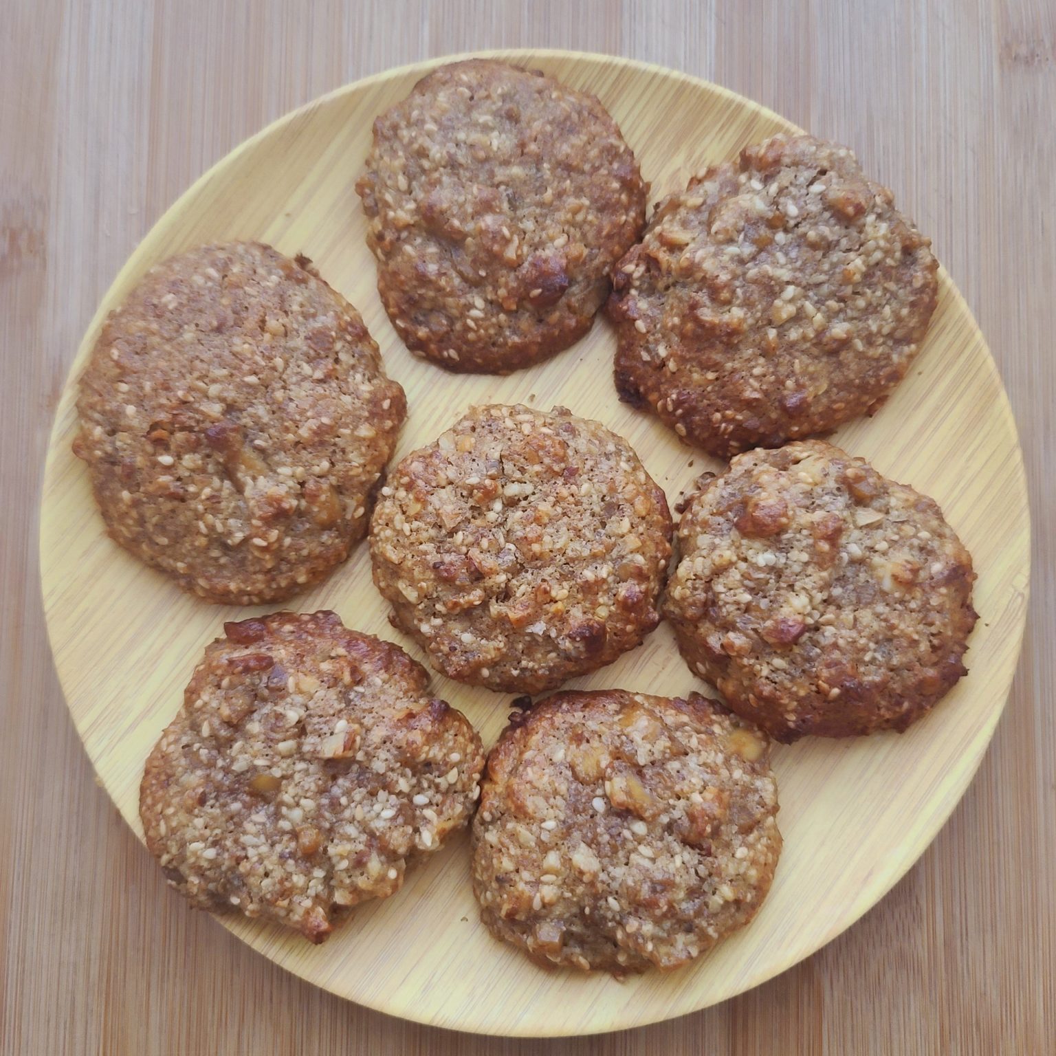 Almond Sesame Cookie Crumble - The Whole Food Nut